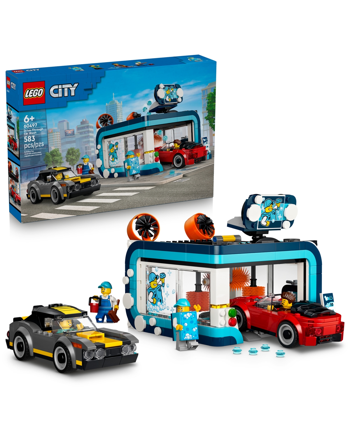 Click here for Lego City Drive-Through Car Wash 60497 583-Piece B... prices