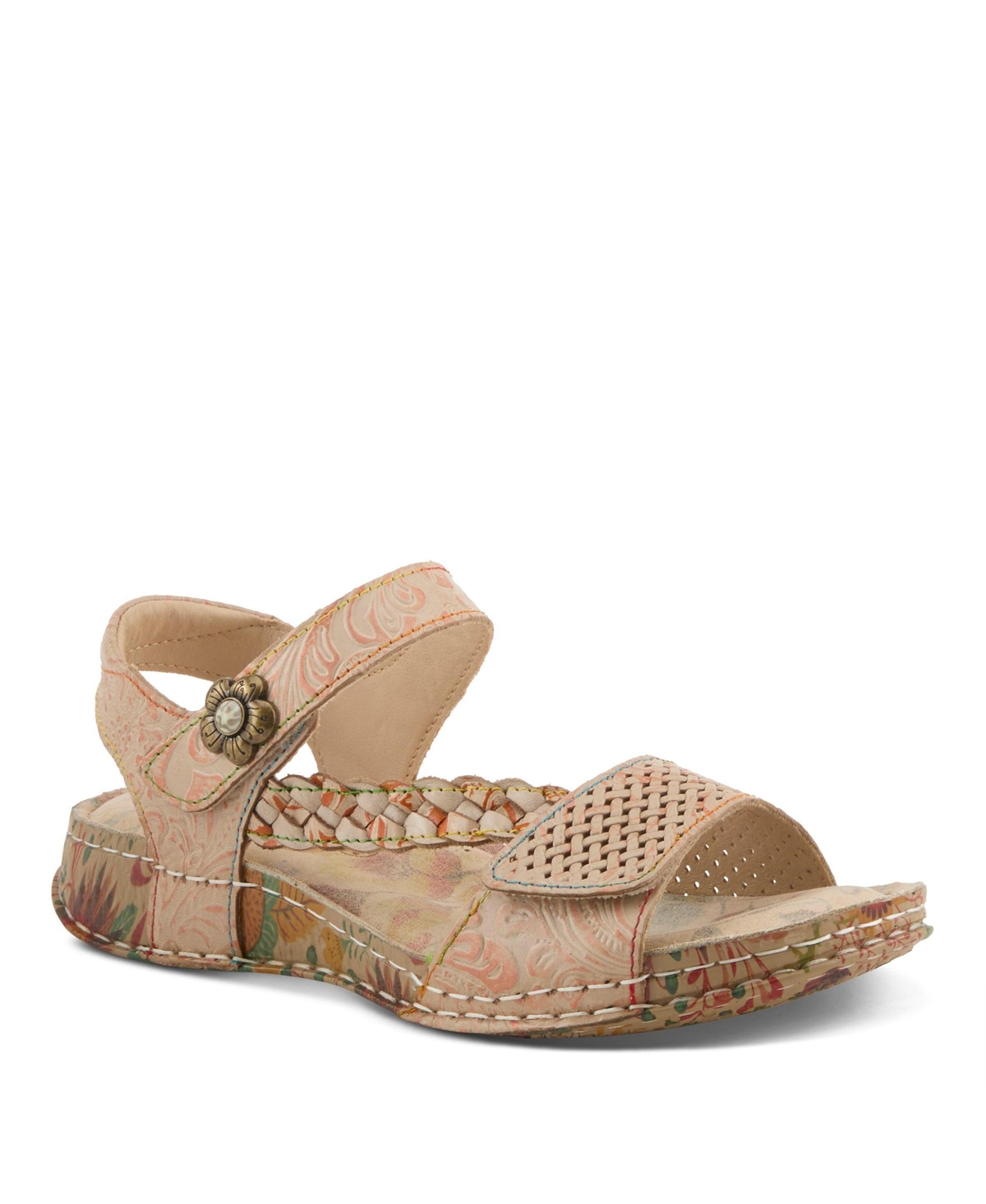 Click here for LArtiste Womens Popular Quarter Strap Sandal with... prices