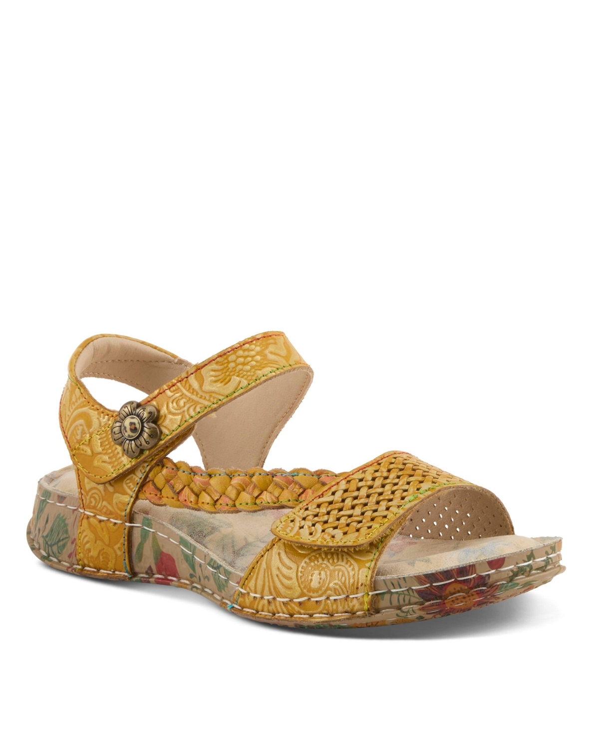 Click here for LArtiste Womens Popular Quarter Strap Sandal with... prices