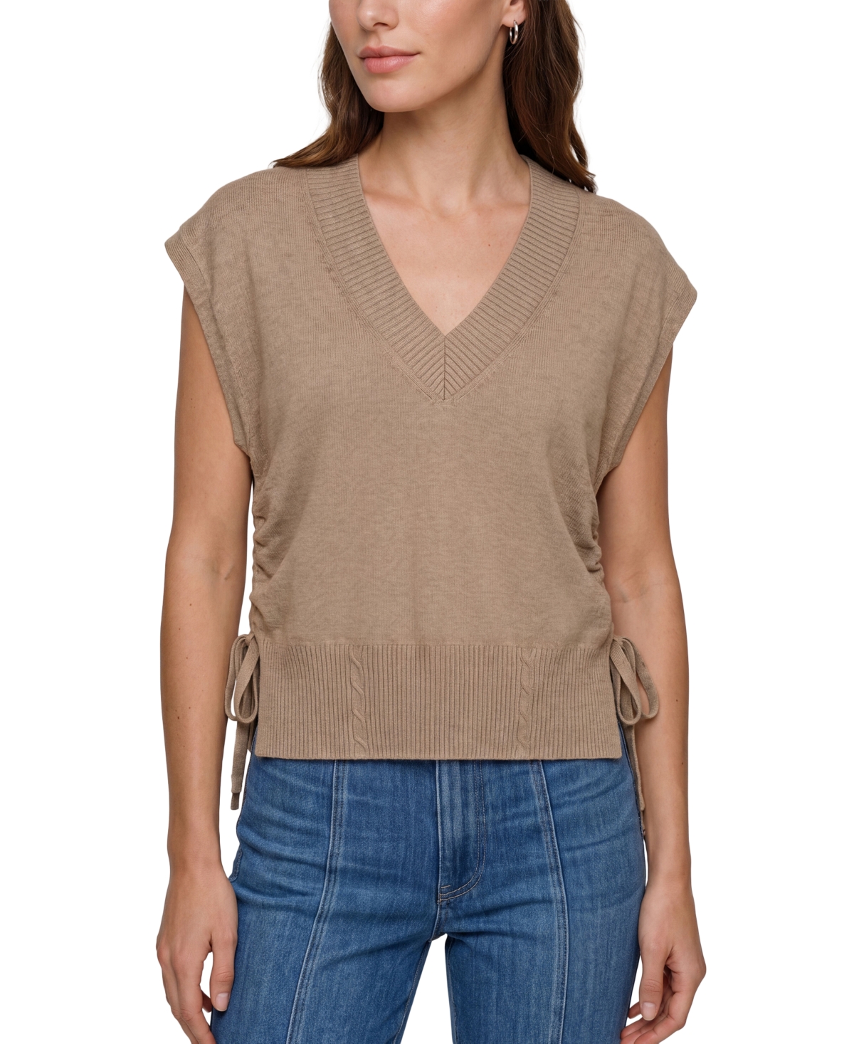 Click here for Liverpool Los Angeles Petite V-Neck Dolman Popover... prices