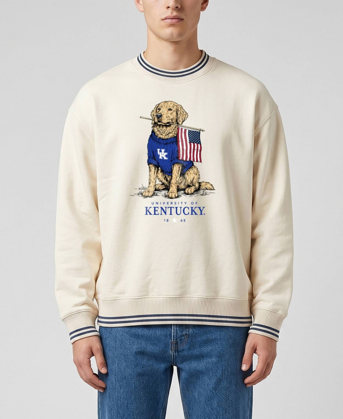 Click here for Uscape Apparel Mens and Womens Cream Kentucky Wild... prices