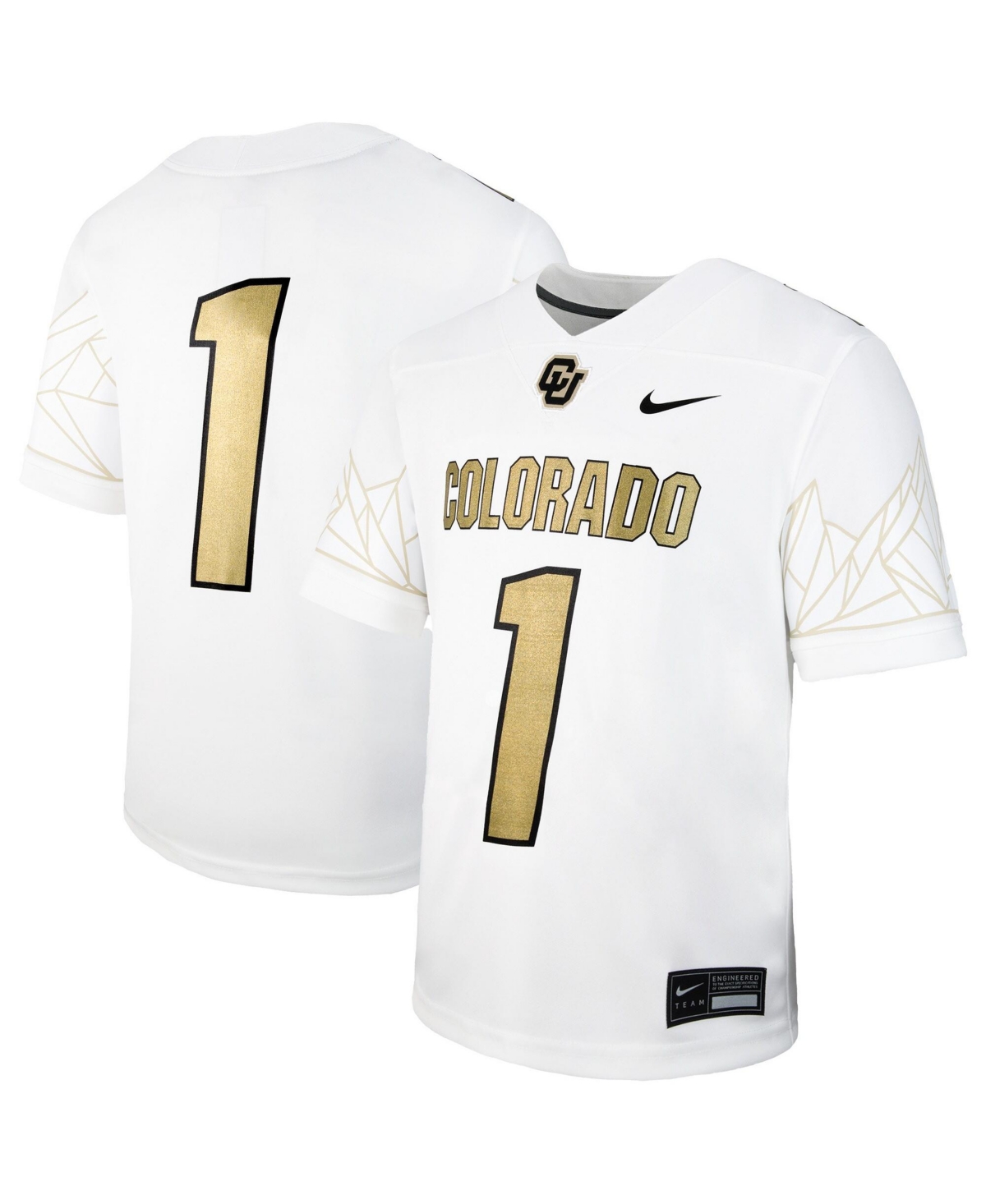 Click here for Nike Big Boys and Girls 1 White Colorado Buffaloes... prices