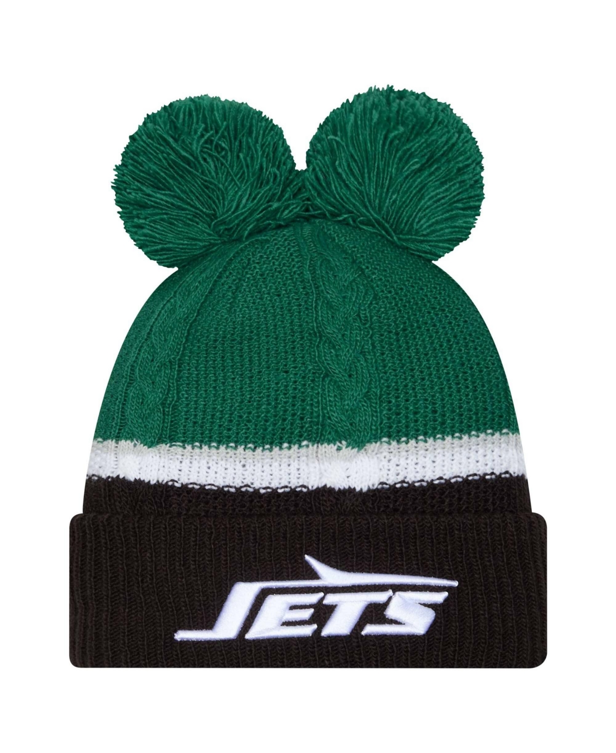 Click here for New Era Womens Green New York Jets Double Bubble C... prices