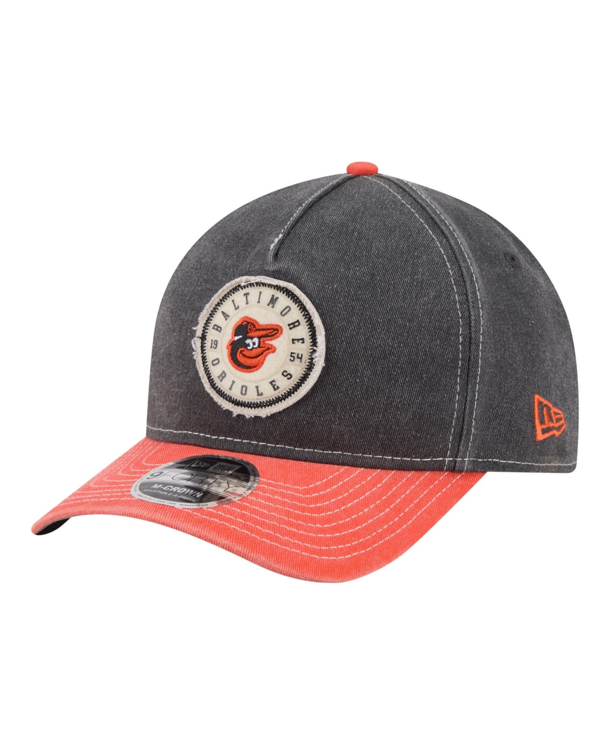 Click here for New Era Mens Black/Orange Baltimore Orioles Felt M... prices