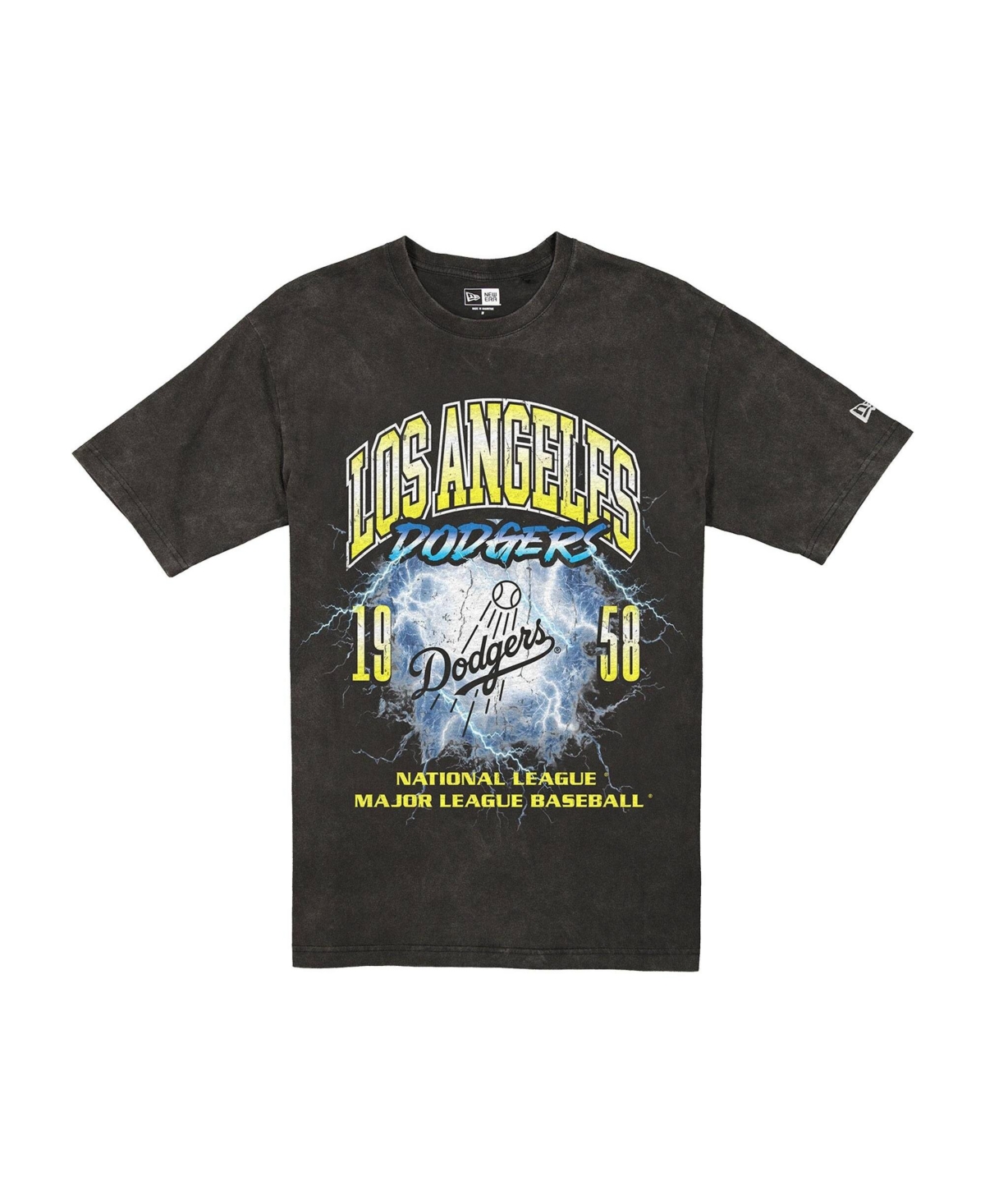 Click here for New Era Mens Black Los Angeles Dodgers Lightning R... prices