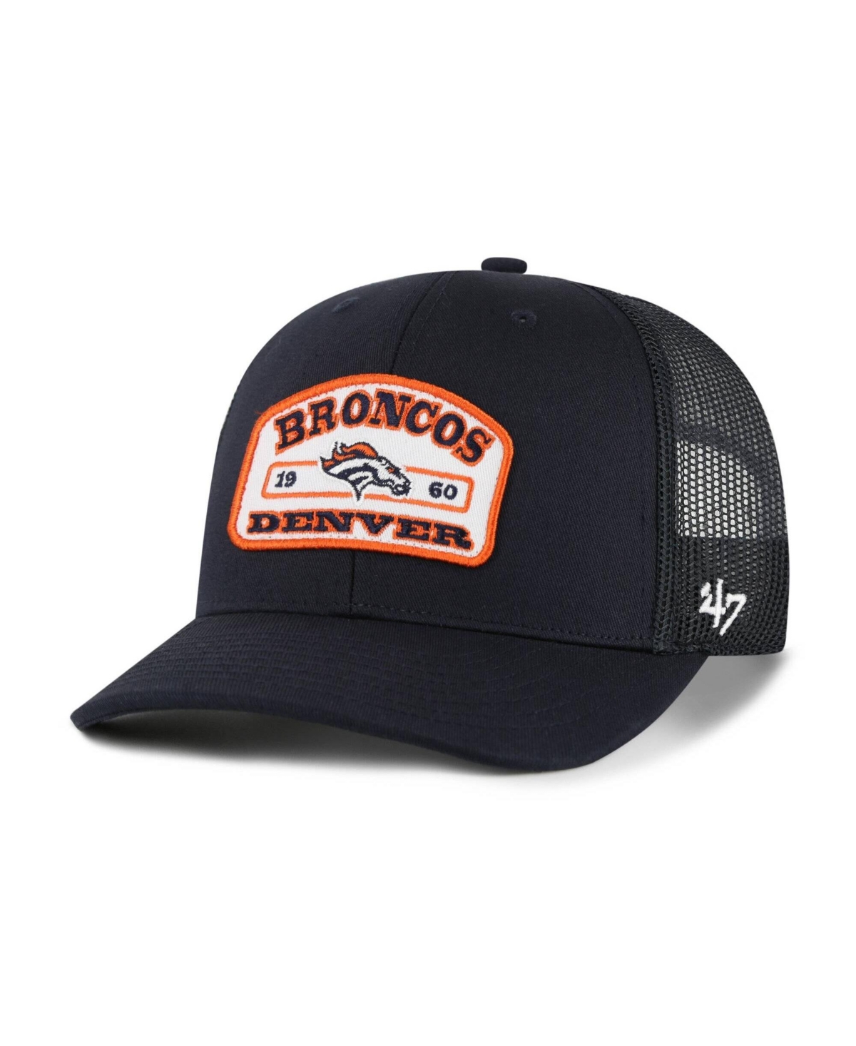 Click here for 47 Brand Mens Navy Denver Broncos Roadway Adjustab... prices