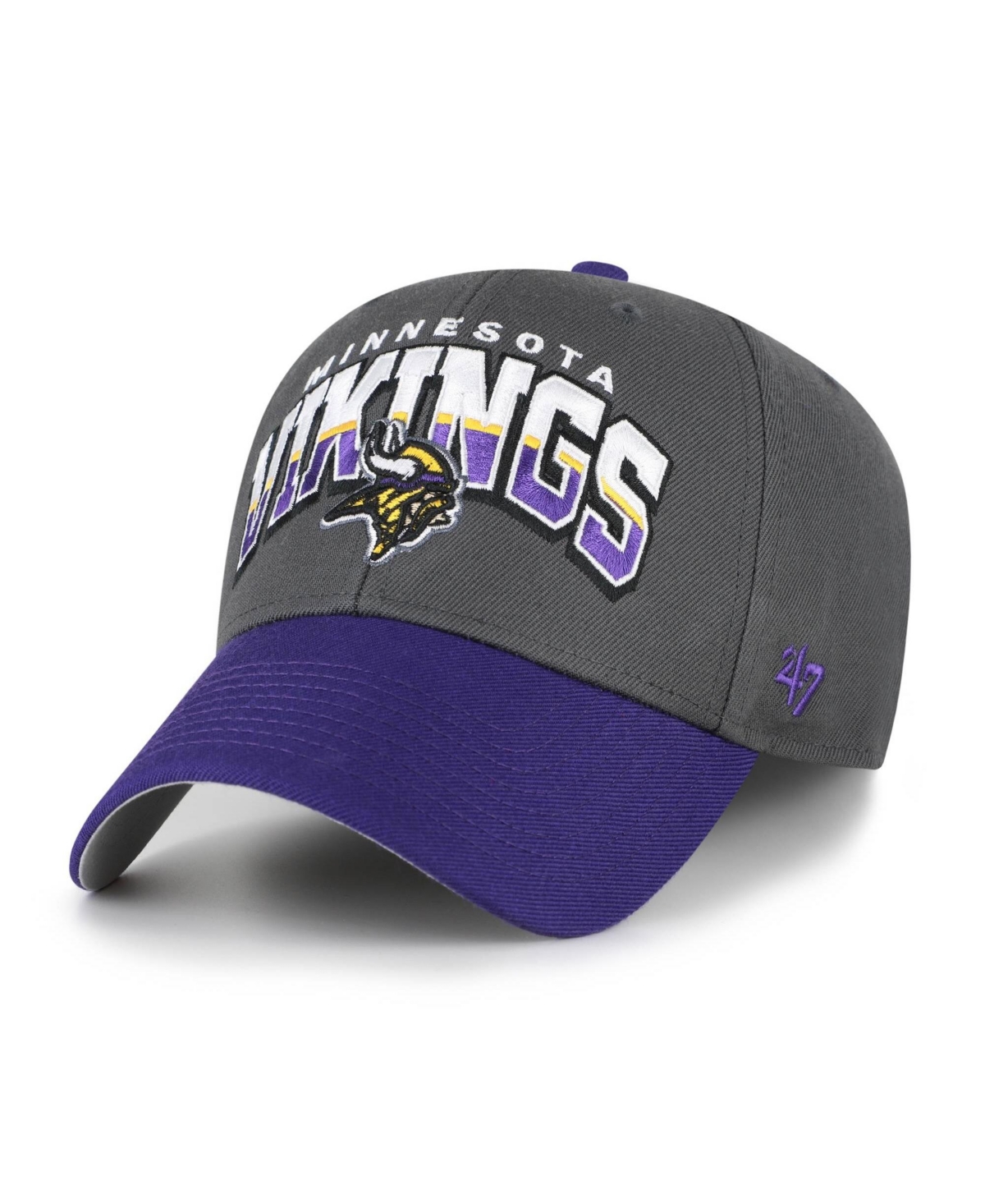 Click here for 47 Brand Mens Charcoal Minnesota Vikings Split Blo... prices