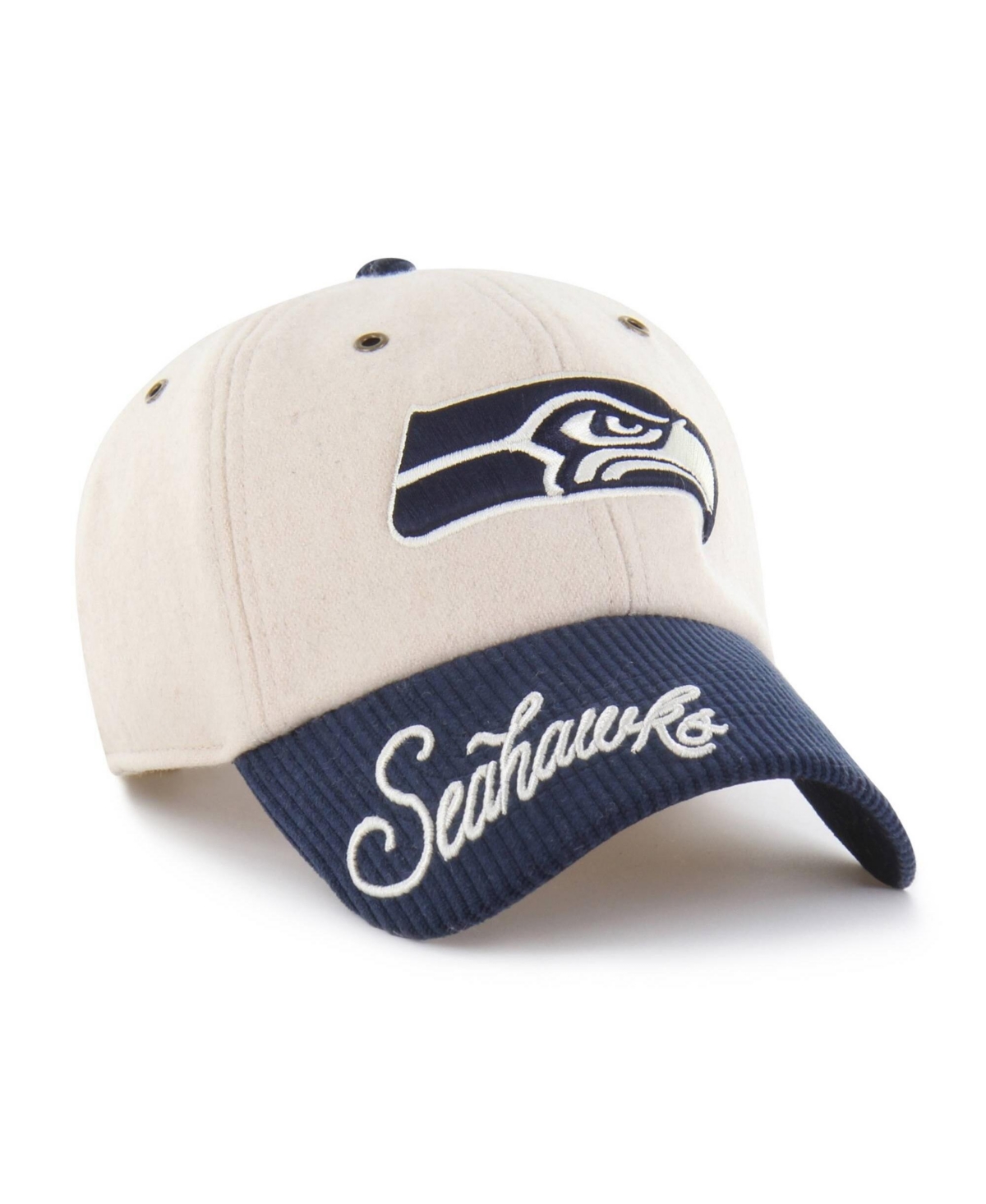 Click here for 47 Brand Womens Natural/College Navy Seattle Seaha... prices