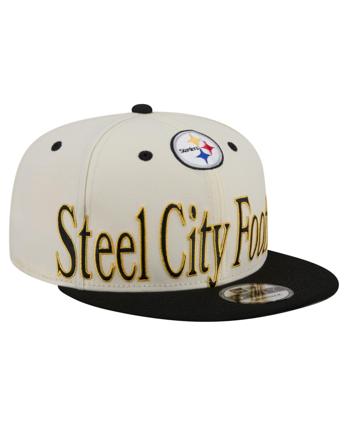 Click here for New Era Mens Cream Pittsburgh Steelers Oversized S... prices