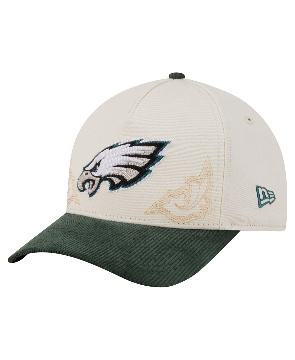 Click here for New Era Mens Cream/Midnight Green Philadelphia Eag... prices