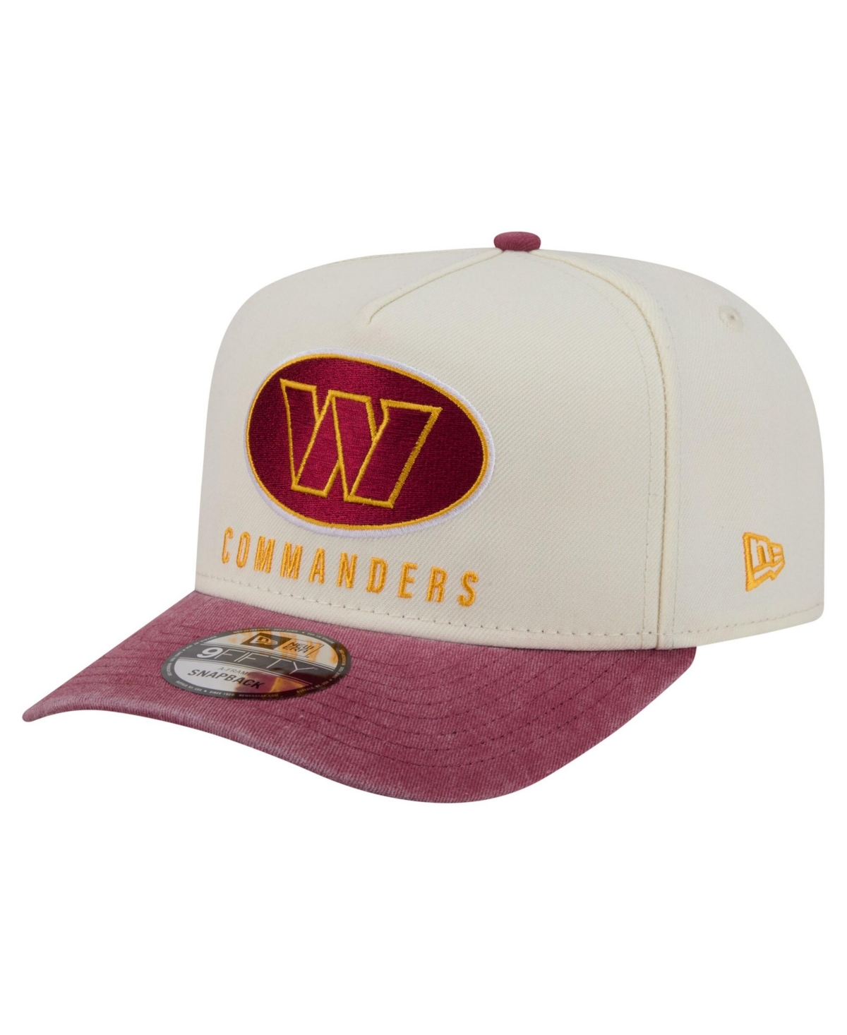 Click here for New Era Mens Cream/Burgundy Washington Commanders... prices