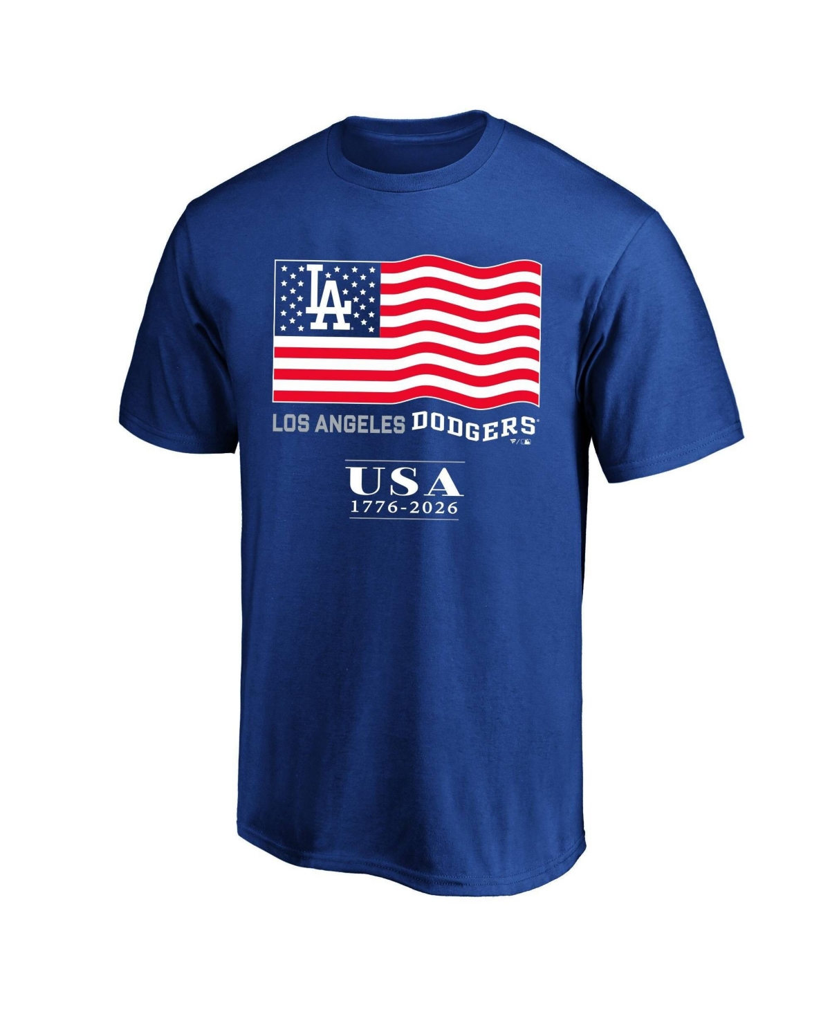 Click here for Fanatics Mens Royal Los Angeles Dodgers Usa 1776-2... prices