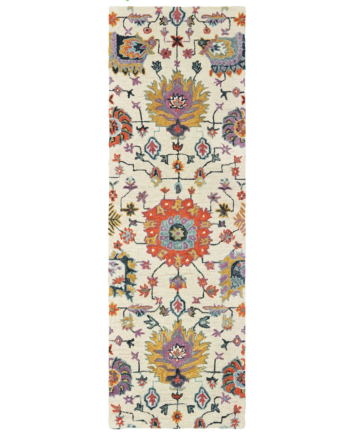 Click here for Oriental Weavers Zahra 75502 26x8 Runner Area Rug... prices