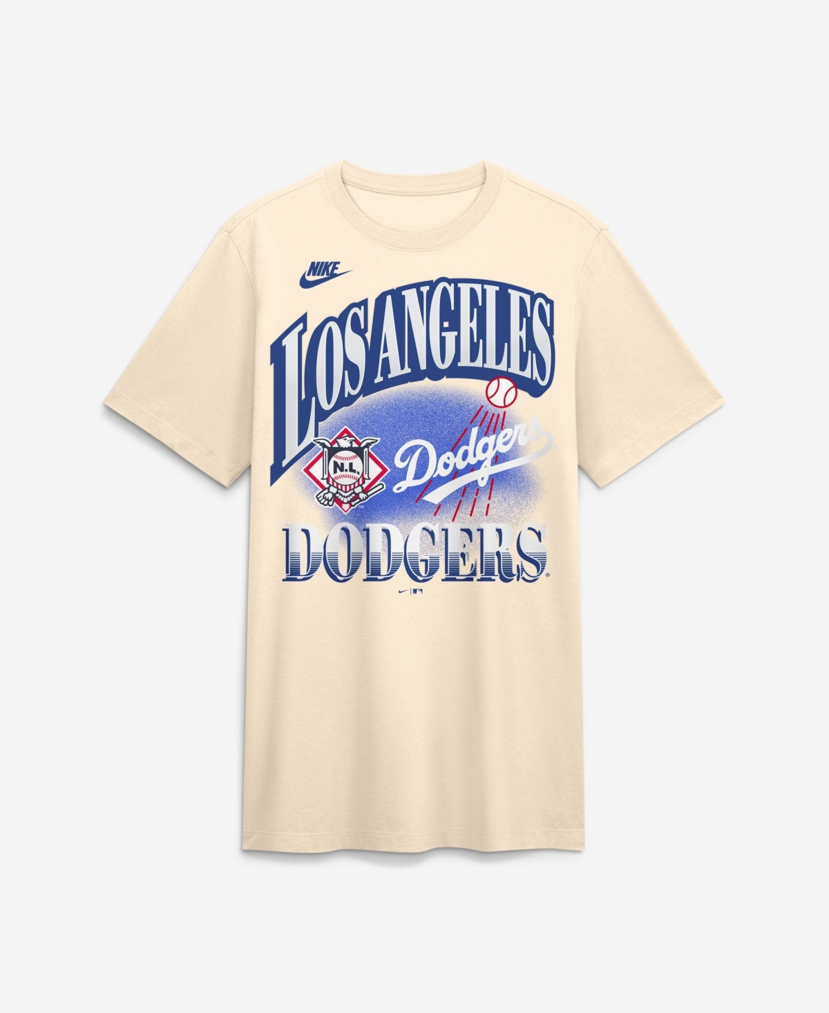 Click here for Nike Mens Natural Los Angeles Dodgers Vintage Tri-... prices