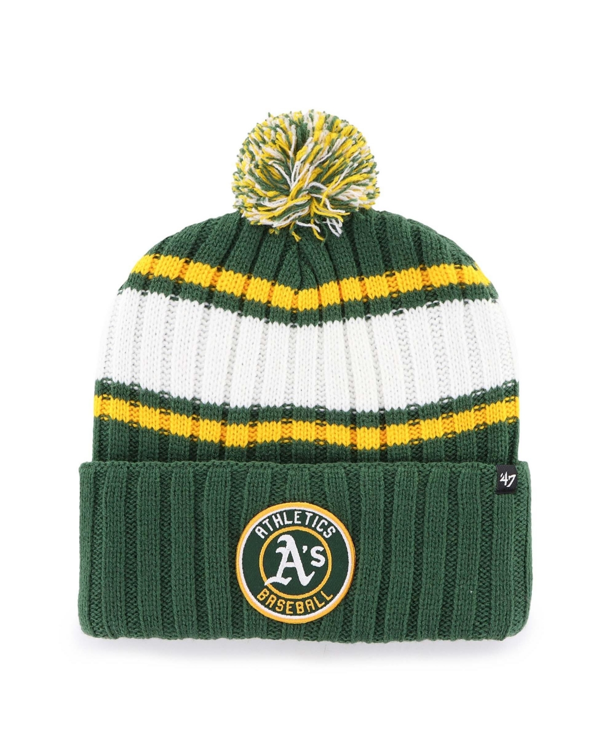 Click here for 47 Brand Mens Green Oakland Athletics Plateau Cuff... prices