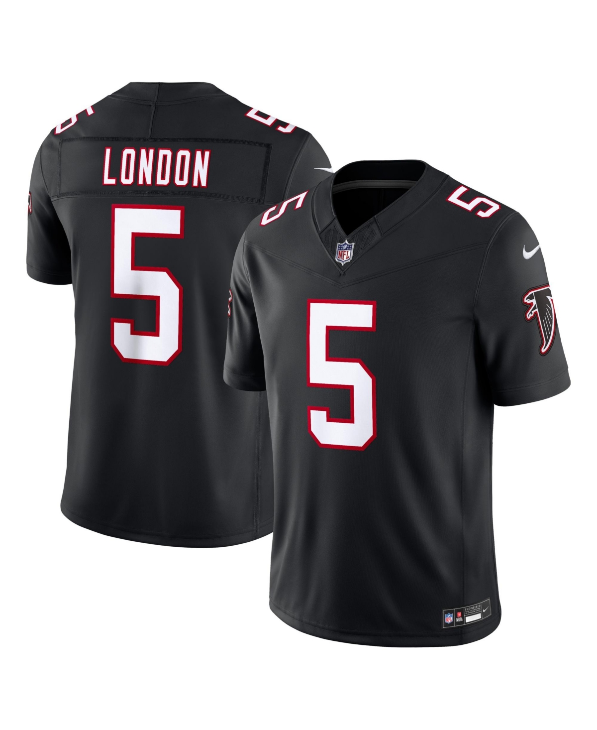 Click here for Nike Mens Drake London Black Atlanta Falcons Alter... prices