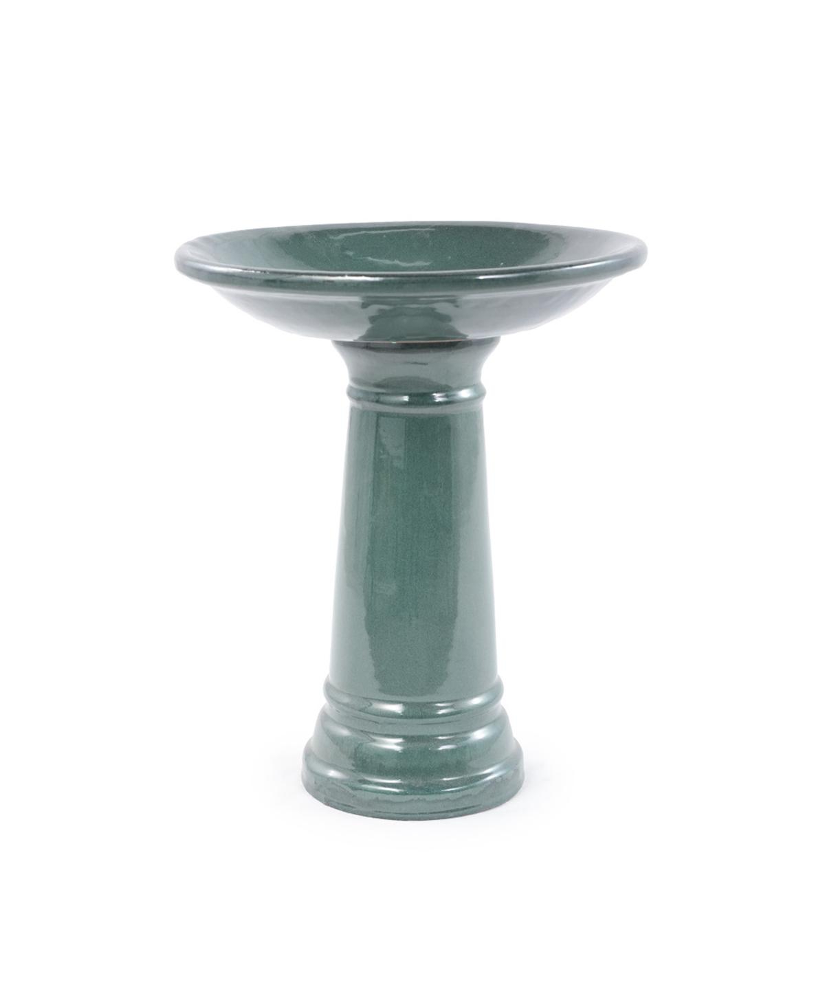 Click here for Yobtop Ceramic Bird Bath Outdoor - 12.4 Diameter P... prices