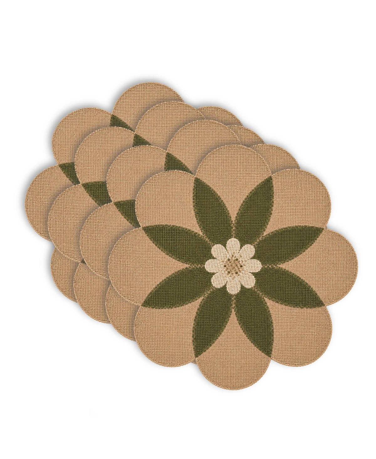 Click here for Dainty Home Maui 15 Flower Shaped Jute and Paper P... prices