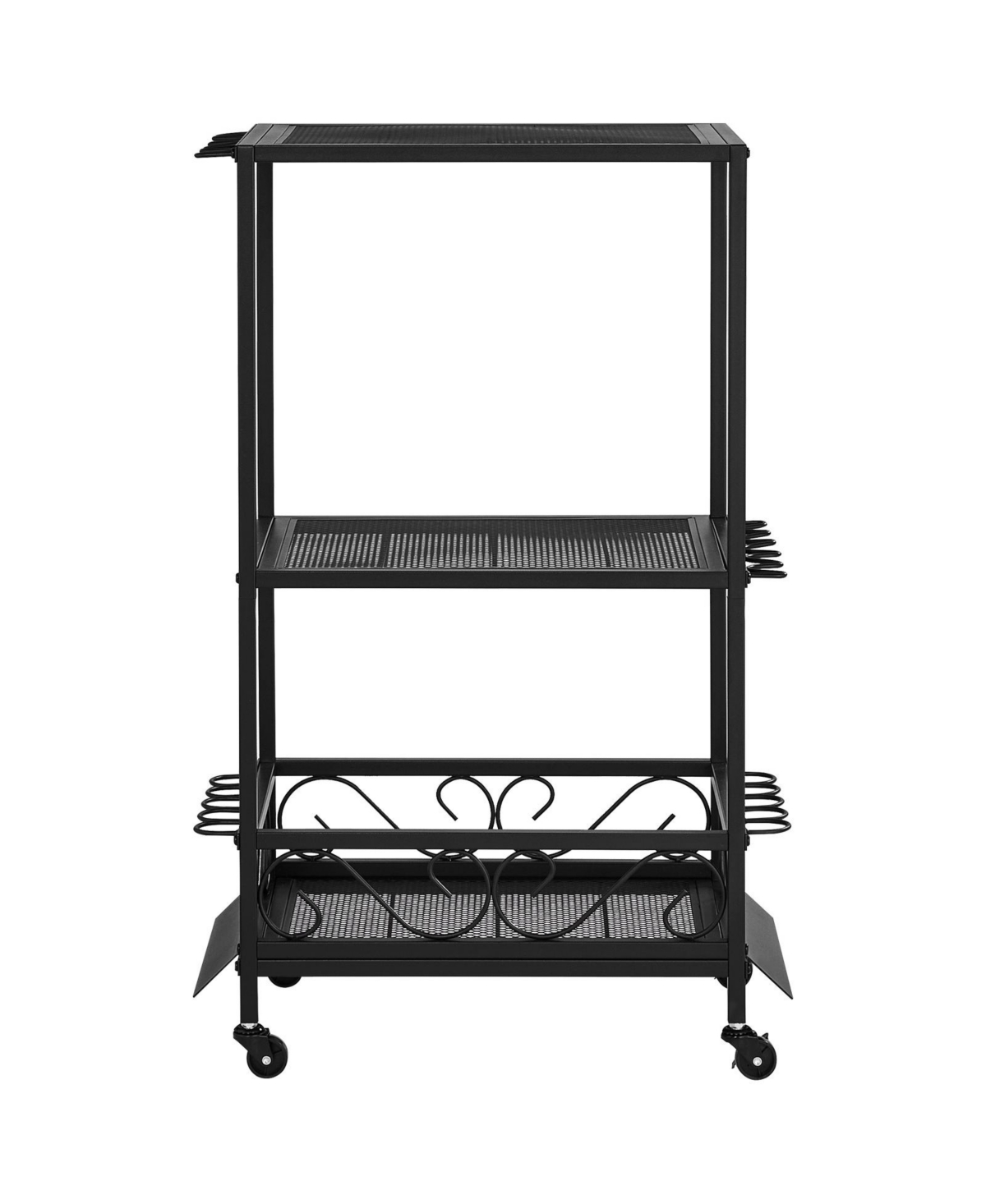 Click here for Hongge Mobile 10-Rod Fishing Pole Rack with Storag... prices