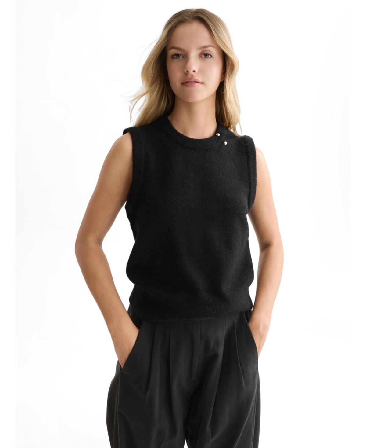 Click here for Scotch & Soda Womens Hardware Detail Knitted Spenc... prices