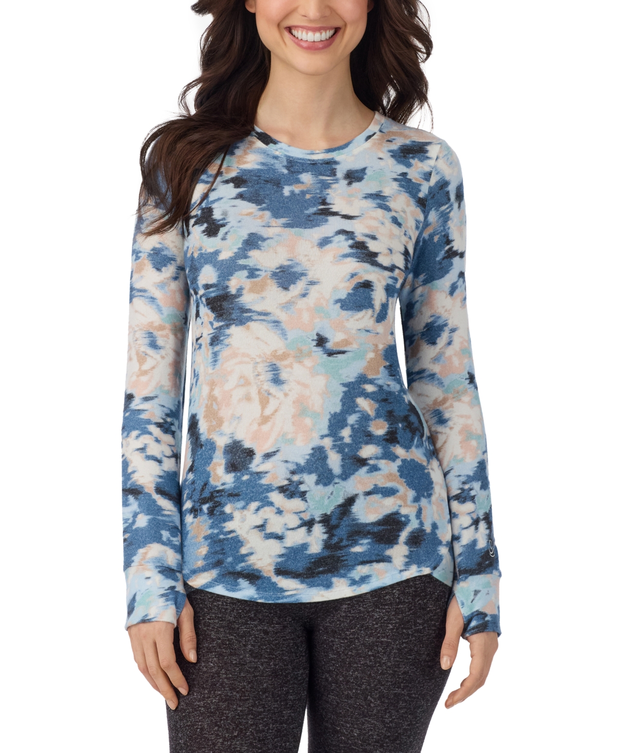 Click here for Cuddl Duds Womens SoftKnit Crewneck Sweater-Knit L... prices