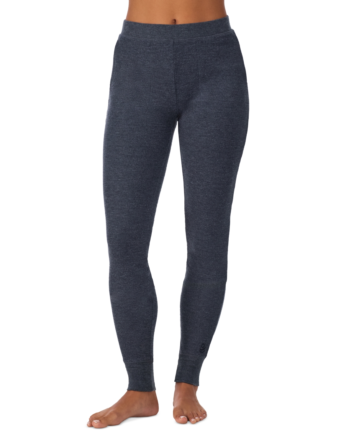 Click here for Cuddl Duds Womens Cozy Waffle-Knit Thermal Stretch... prices