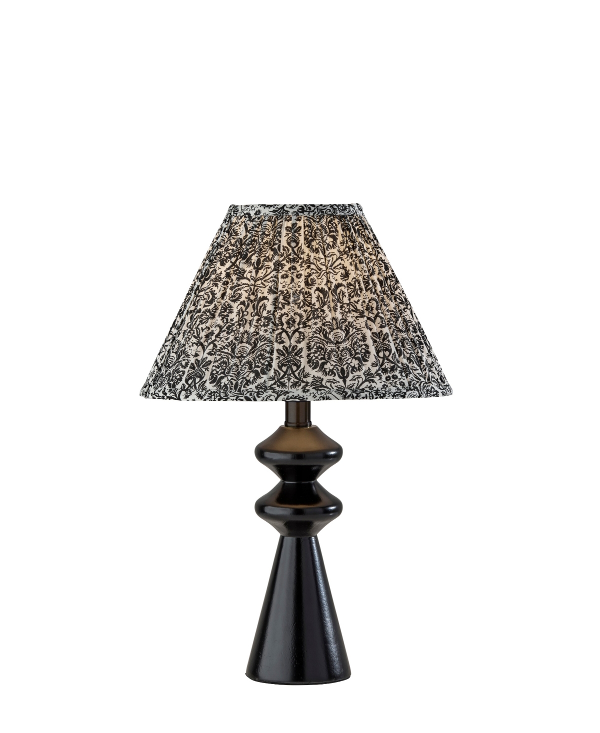 Click here for Adesso 18 Metal Dahlia Table Lamp - Black prices