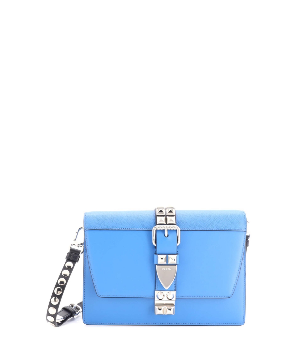 Click here for Pre-Owned Prada Small Elektra Shoulder Bag Studded... prices