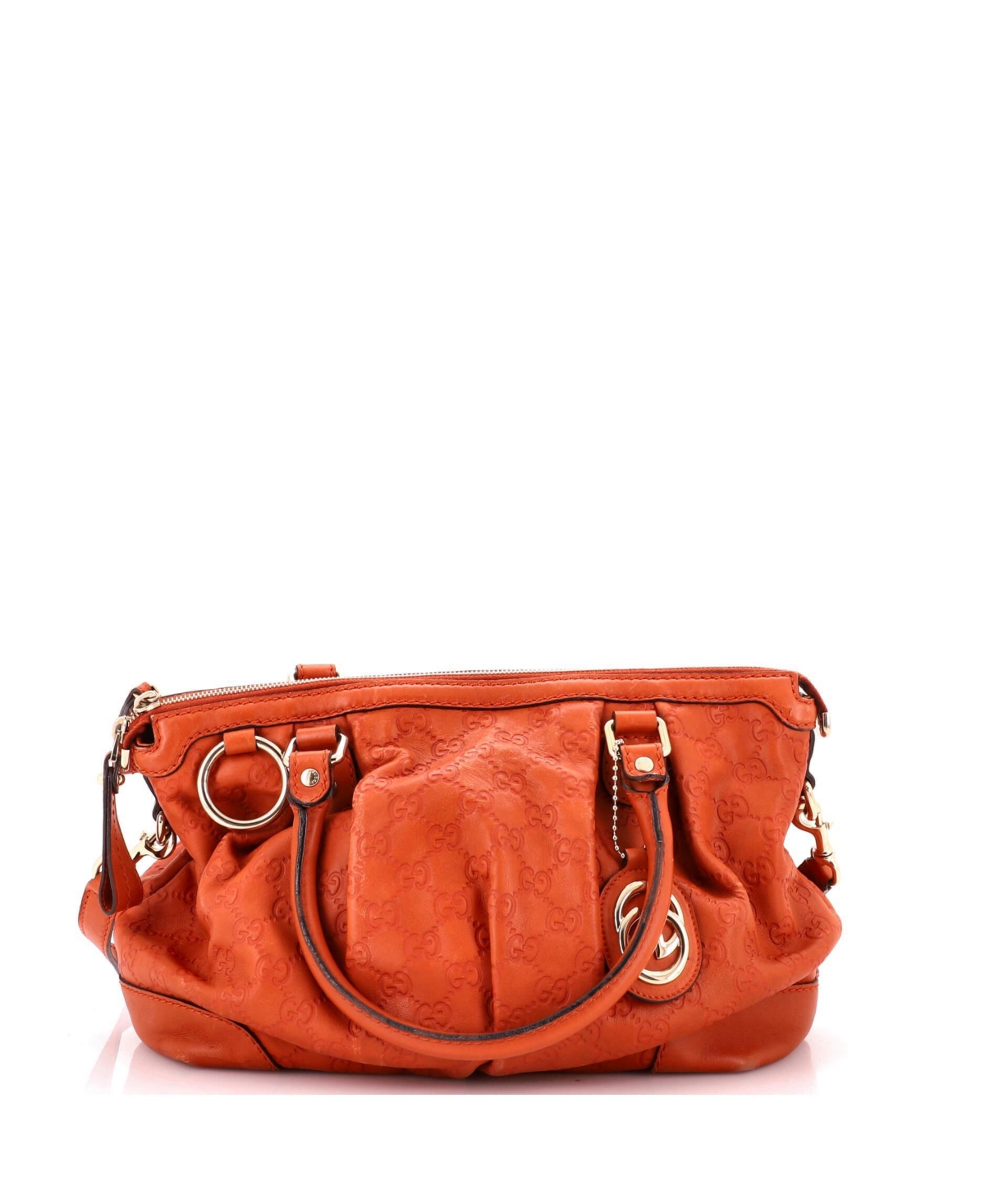 Click here for Pre-Owned Gucci Medium Sukey Top Handle Satchel Gu... prices