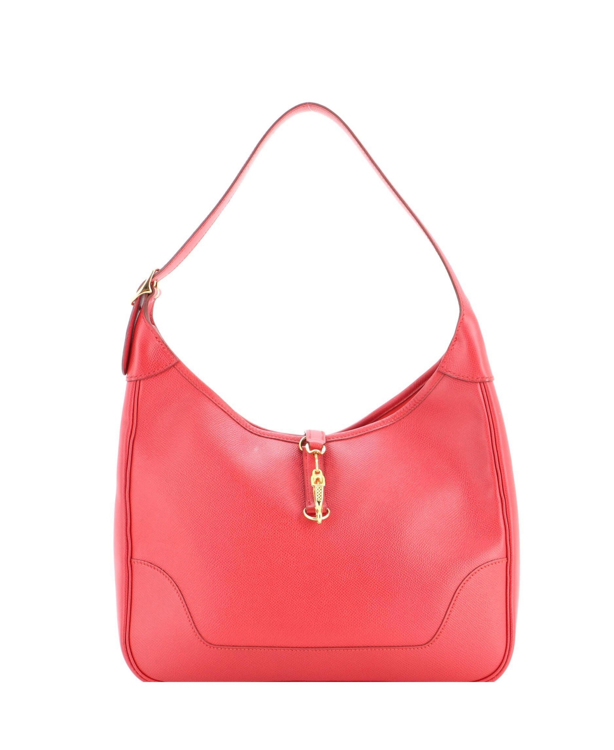 Click here for Pre-Owned Hermes 31 Trim Ii Bag Courchevel - Red prices
