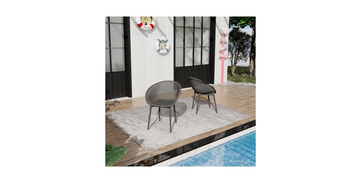 Click here for Mondawe 2 Piece Modern Pp Plastic Lounge Chairs -... prices