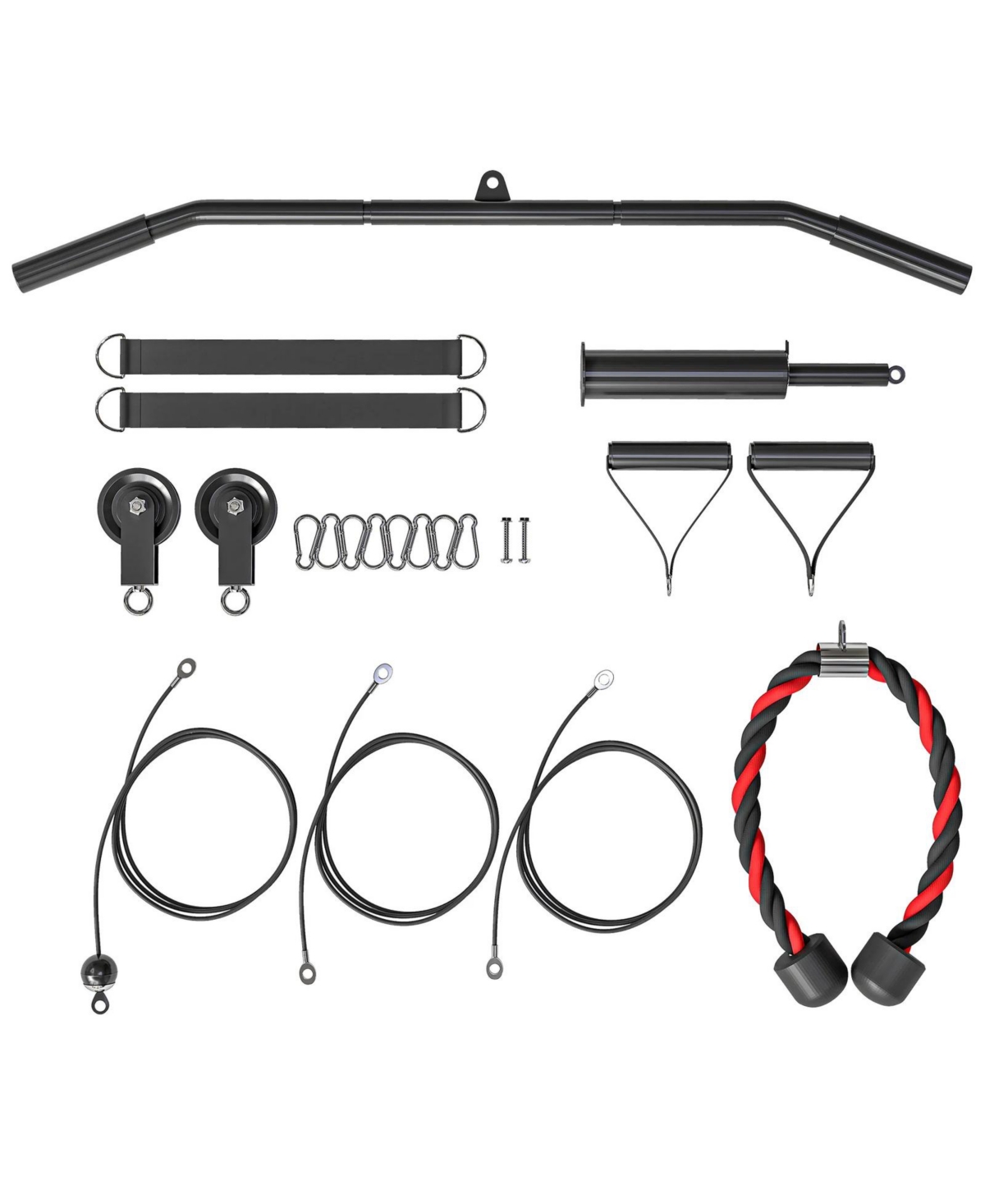 Click here for Sevorley Home Gym Pulley Cable System with Lat Pul... prices