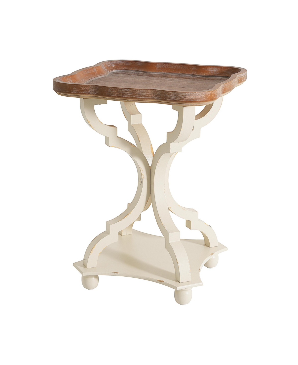 Click here for Flynama French Country Square Accent Table  Distre... prices
