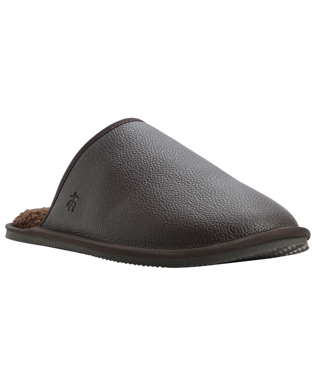 Click here for B by Brooks Brothers Mens Drew Cozy Slippers - Dar... prices