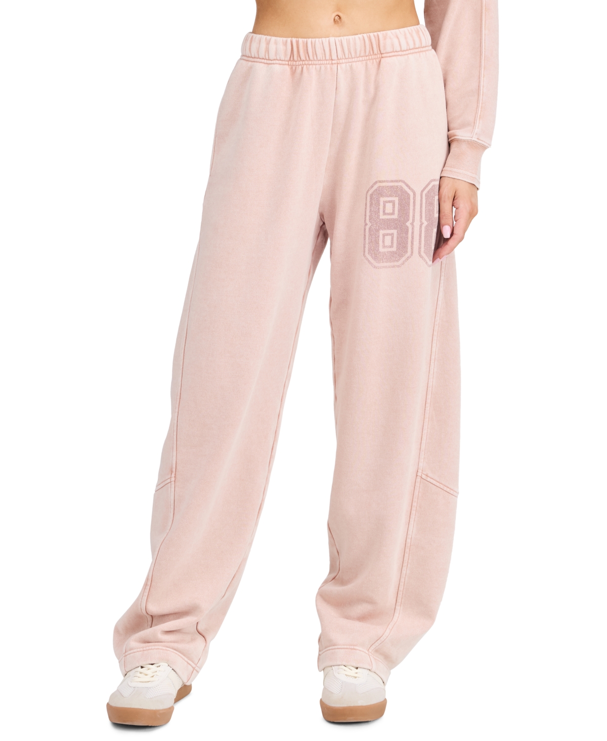 Click here for Kittenish Womens Wide-Leg High-Rise Sweatpants - B... prices