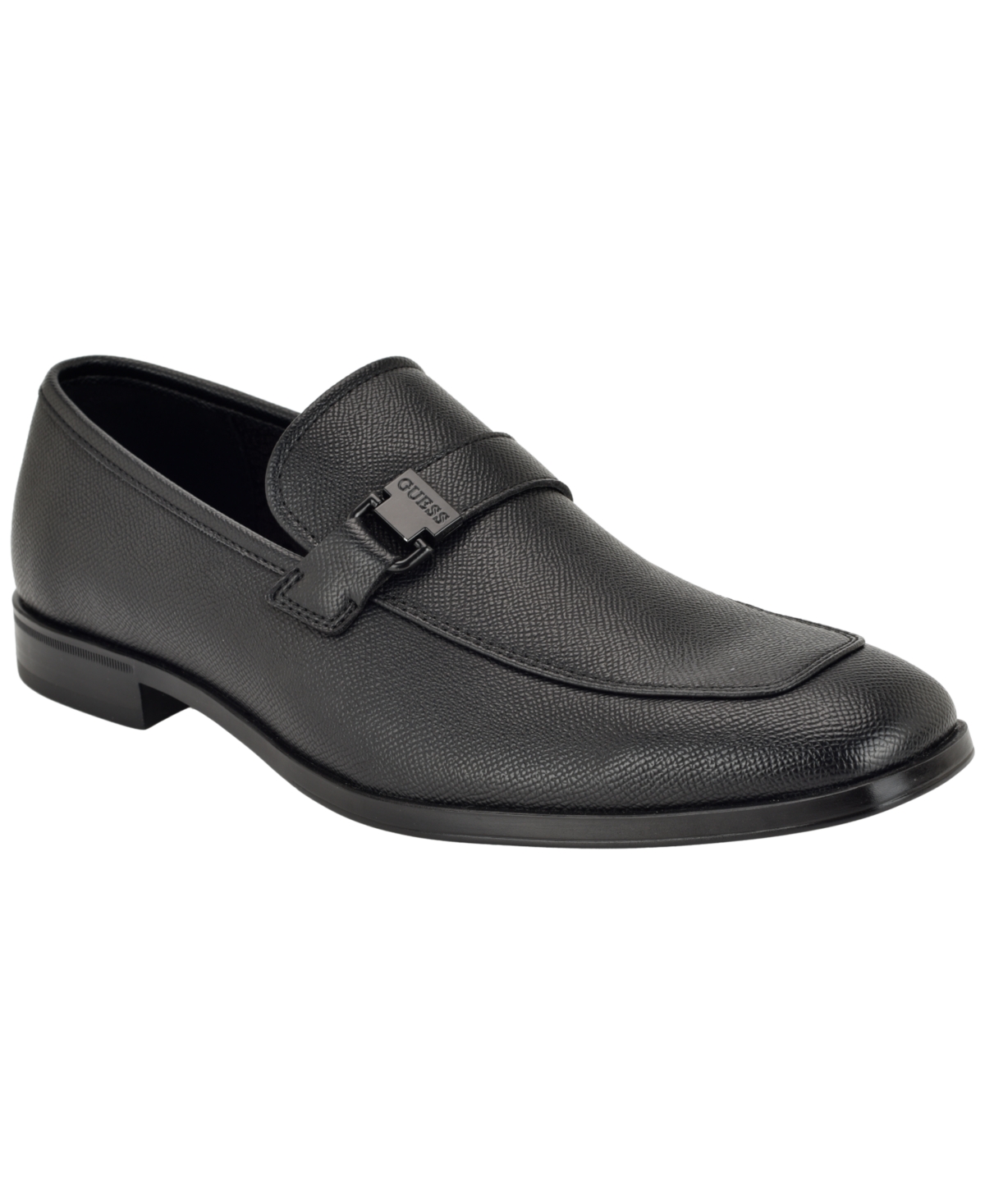 Click here for Guess Mens Honten Square-Toe Loafers - Black 002 prices