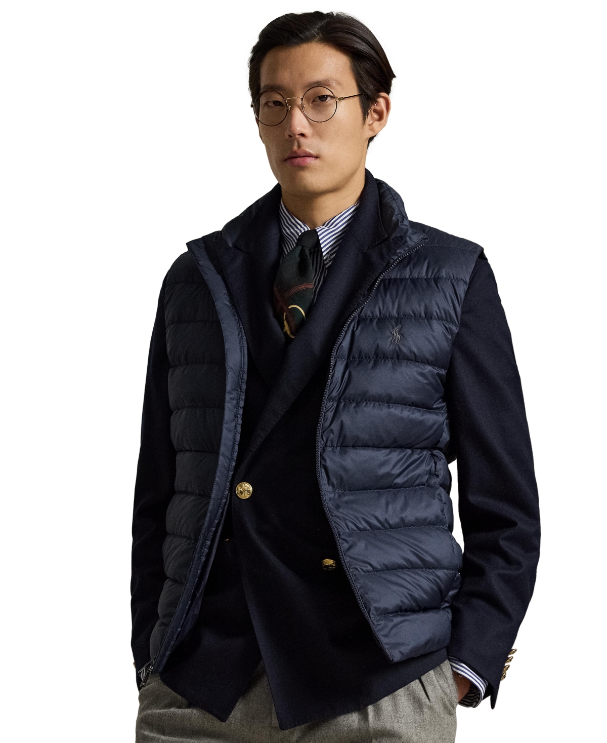 Click here for Polo Ralph Lauren Mens The Colden Packable Down Ve... prices
