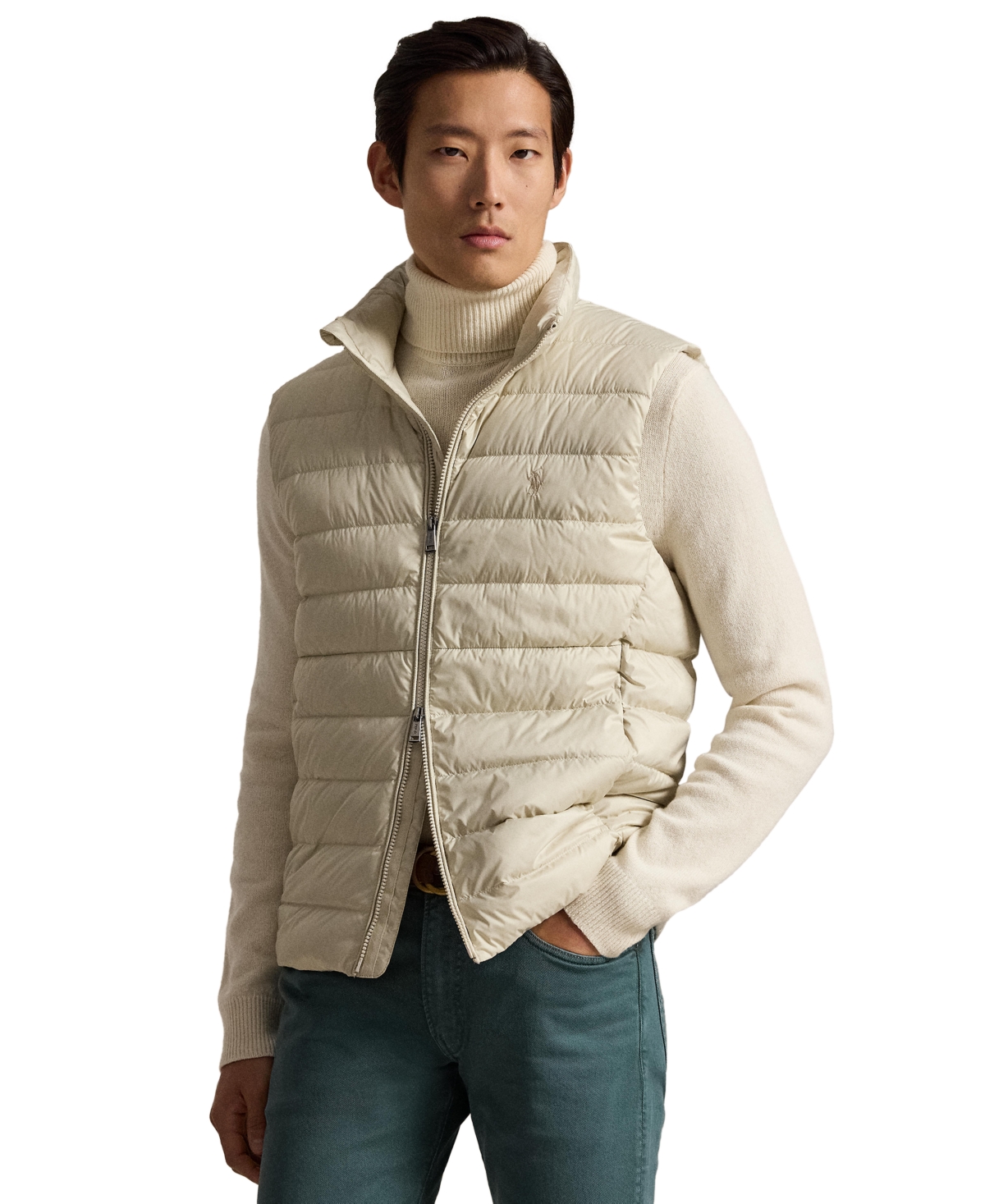Click here for Polo Ralph Lauren Mens The Colden Packable Down Ve... prices