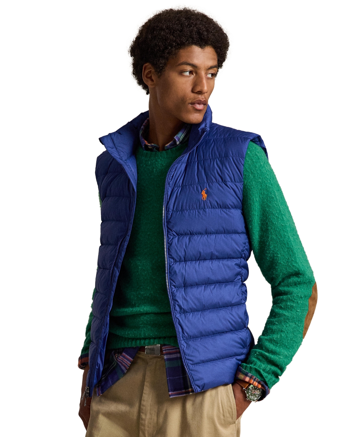 Click here for Polo Ralph Lauren Mens The Colden Packable Down Ve... prices