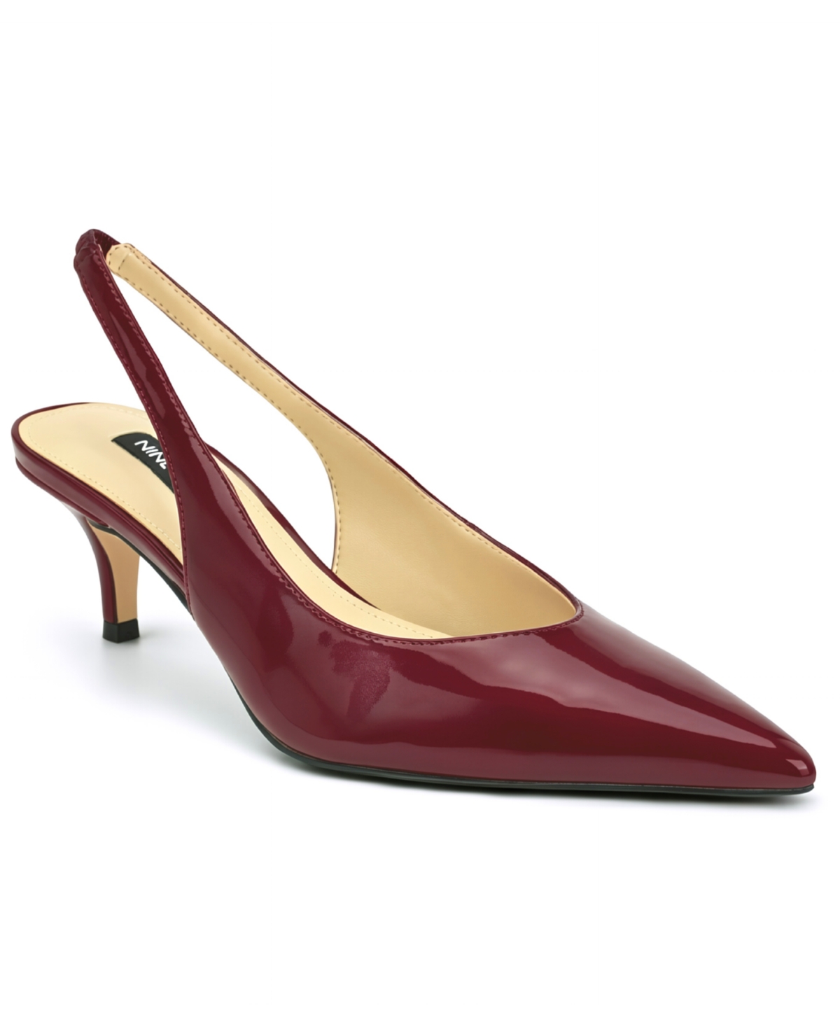 Click here for Nine West Womens Cassy Pointed Toe Slingback Dress... prices