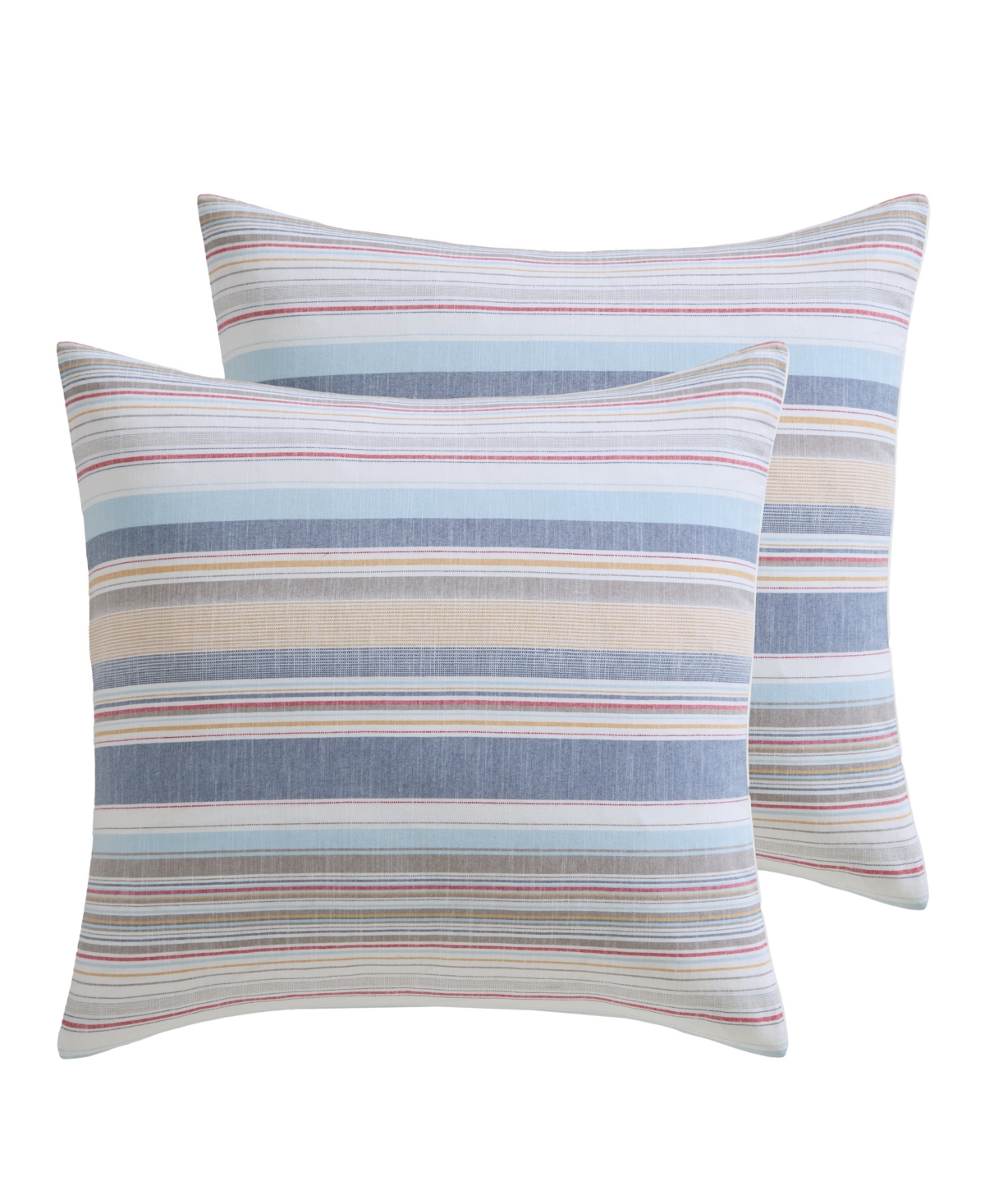 Levtex Home Providence Stripe 2-Piece Sham Set  European - Blue