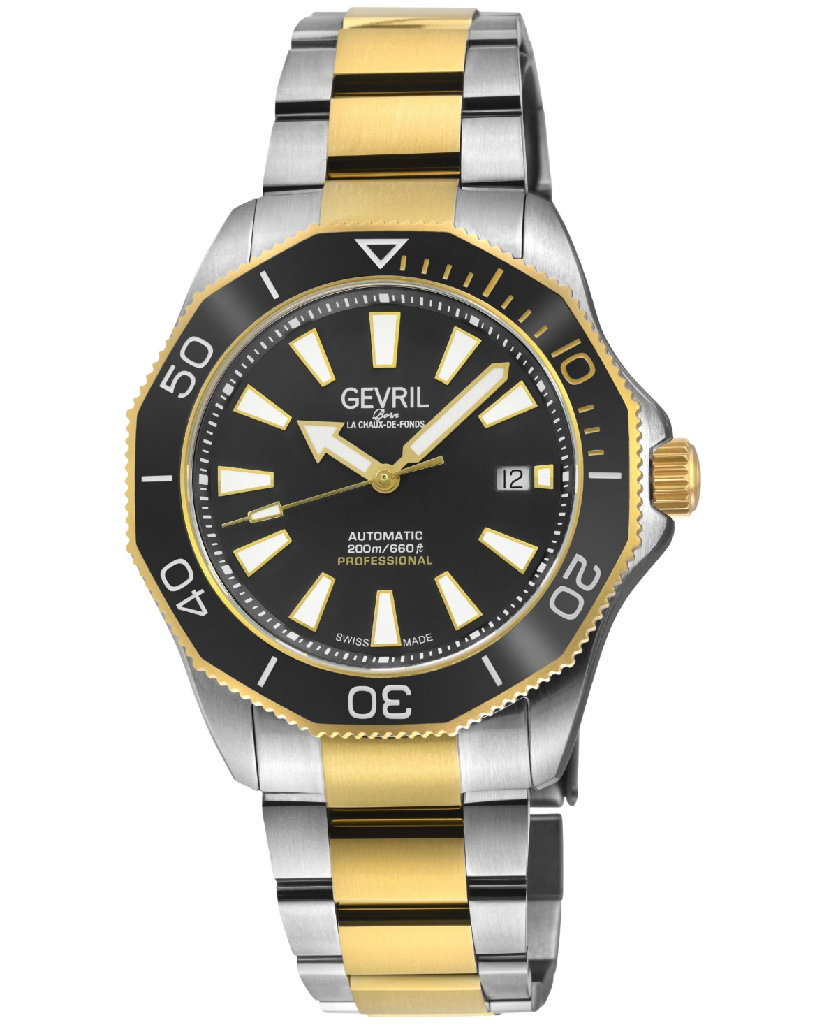Click here for Gevril Mens Swiss Made Pier 90 Swiss Automatic Two... prices