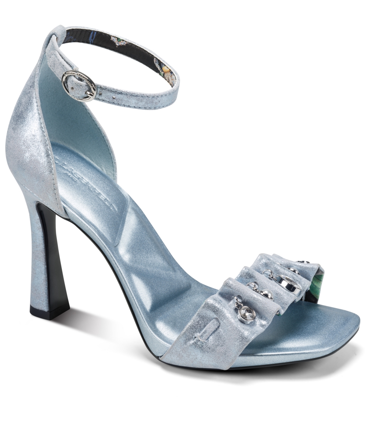 Click here for Karl Lagerfeld Paris Womens Delyla Ankle Strap Dre... prices