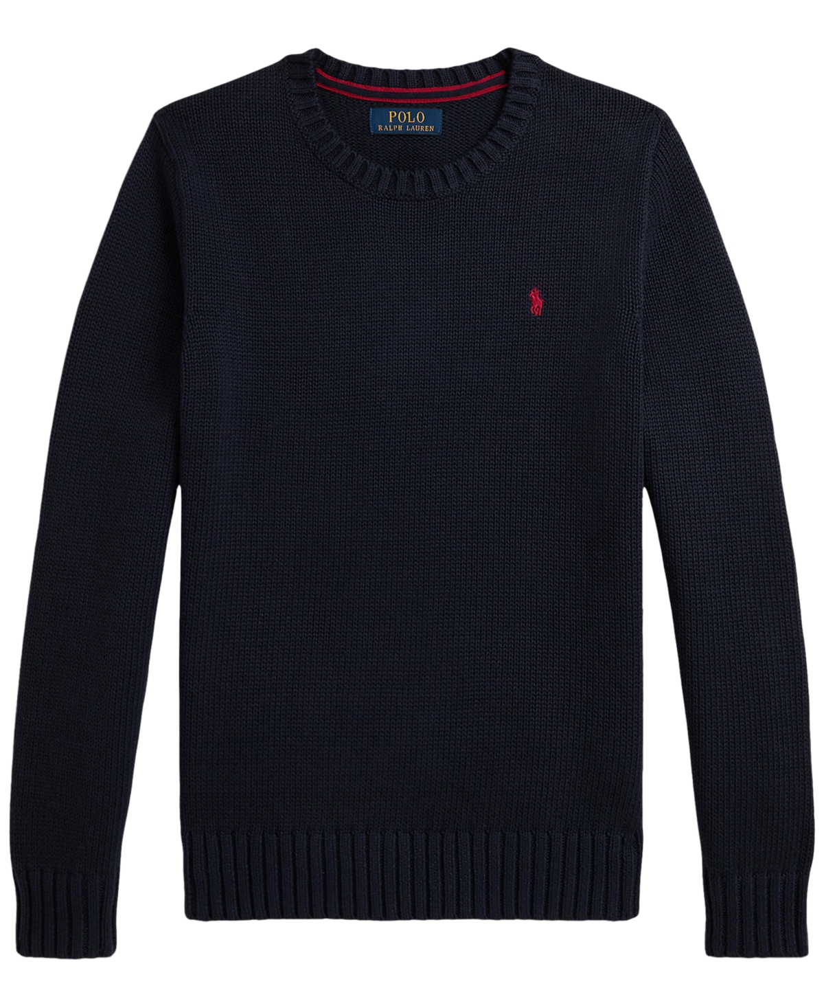 Click here for Polo Ralph Lauren Boys 8-20 Cotton Crewneck Sweate... prices