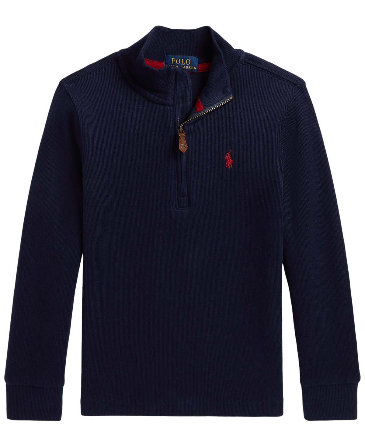 Click here for Polo Ralph Lauren Boys 2T-7 Estate Rib Quarter-Zip... prices