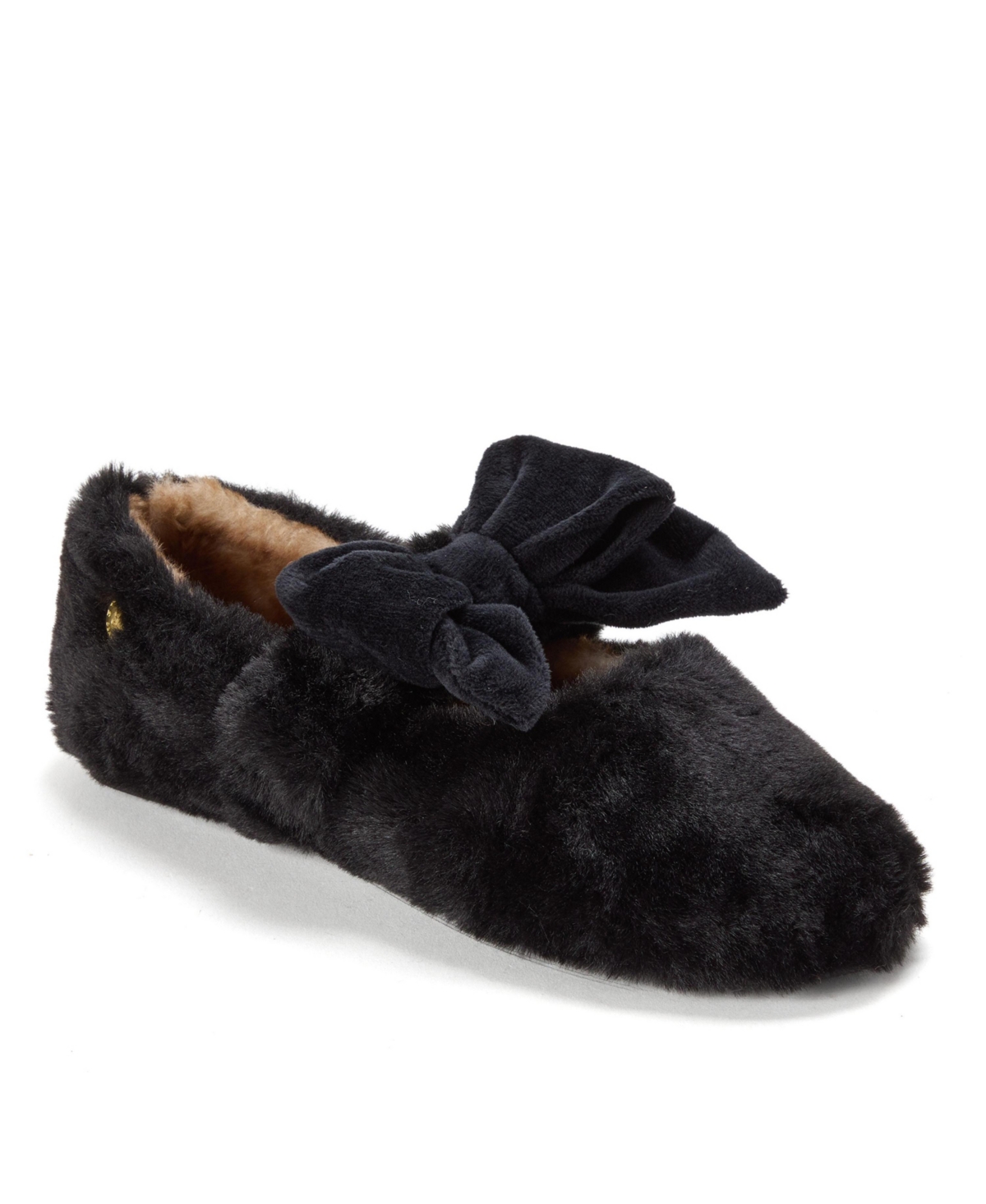 Click here for Dearfoams Womens Pennie Maryjane With Bow Slippers... prices