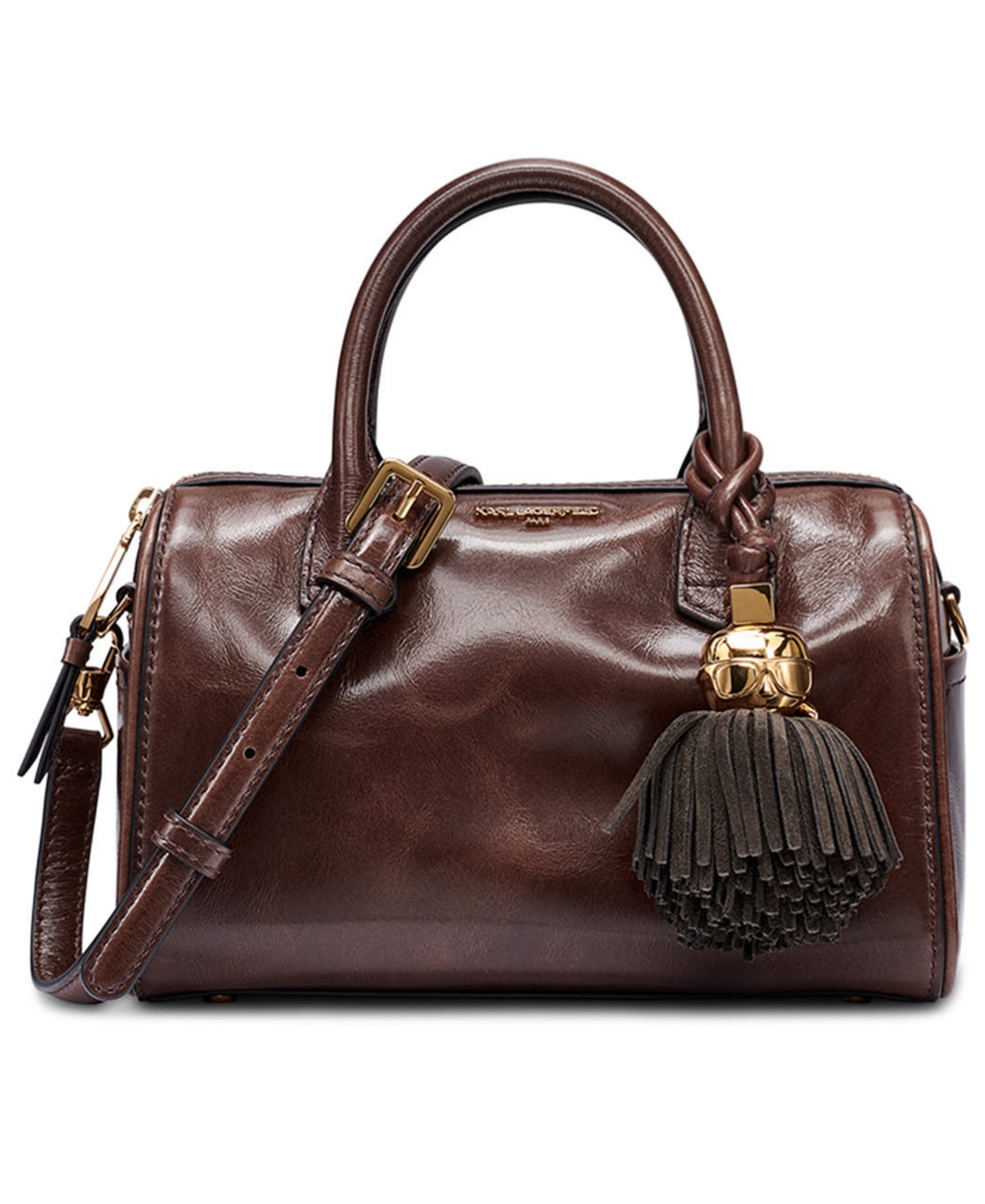Click here for Karl Lagerfeld Paris Perette Barrel Small Crossbod... prices