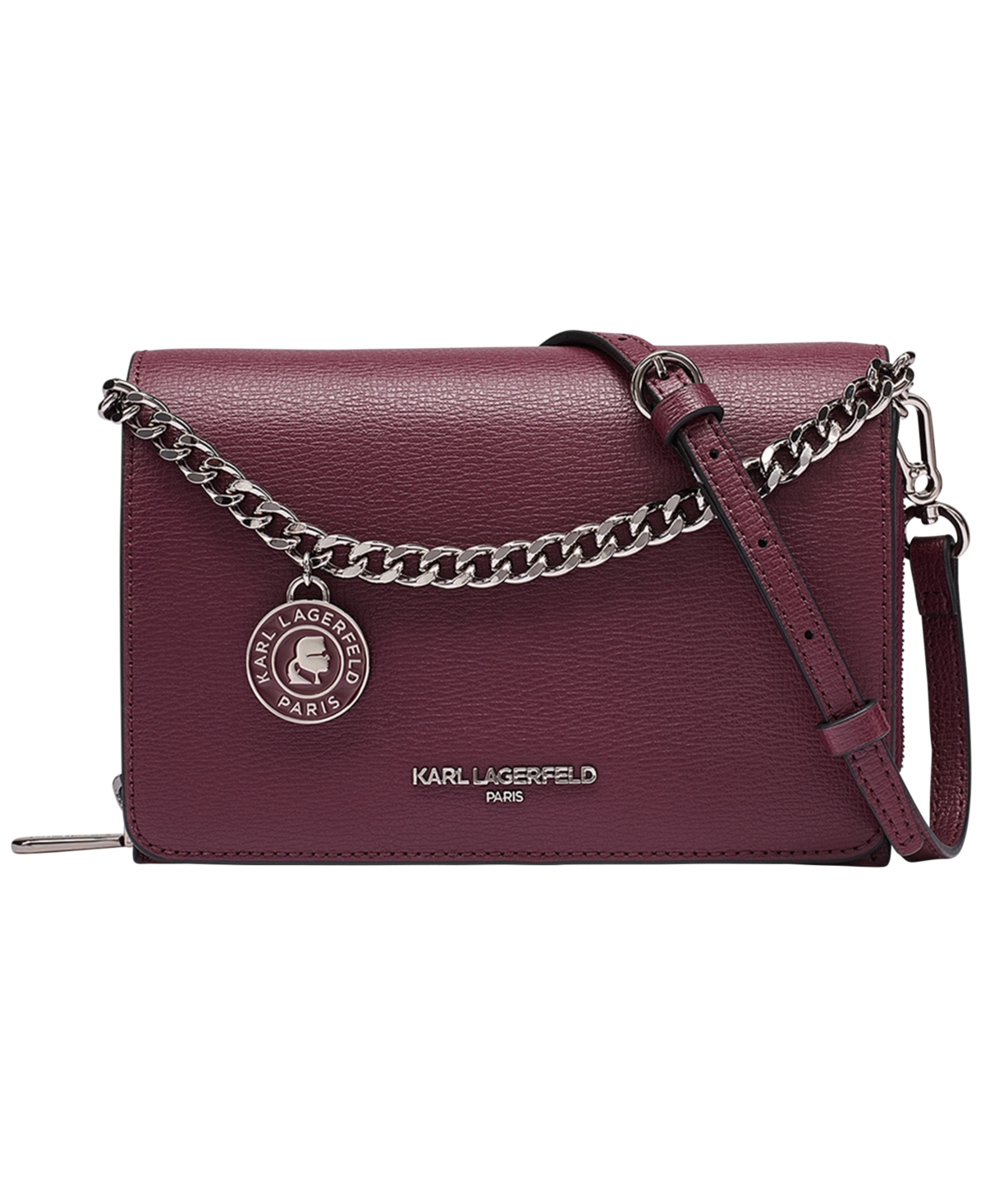 Click here for Karl Lagerfeld Paris Lourdes Mini Leather Crossbod... prices