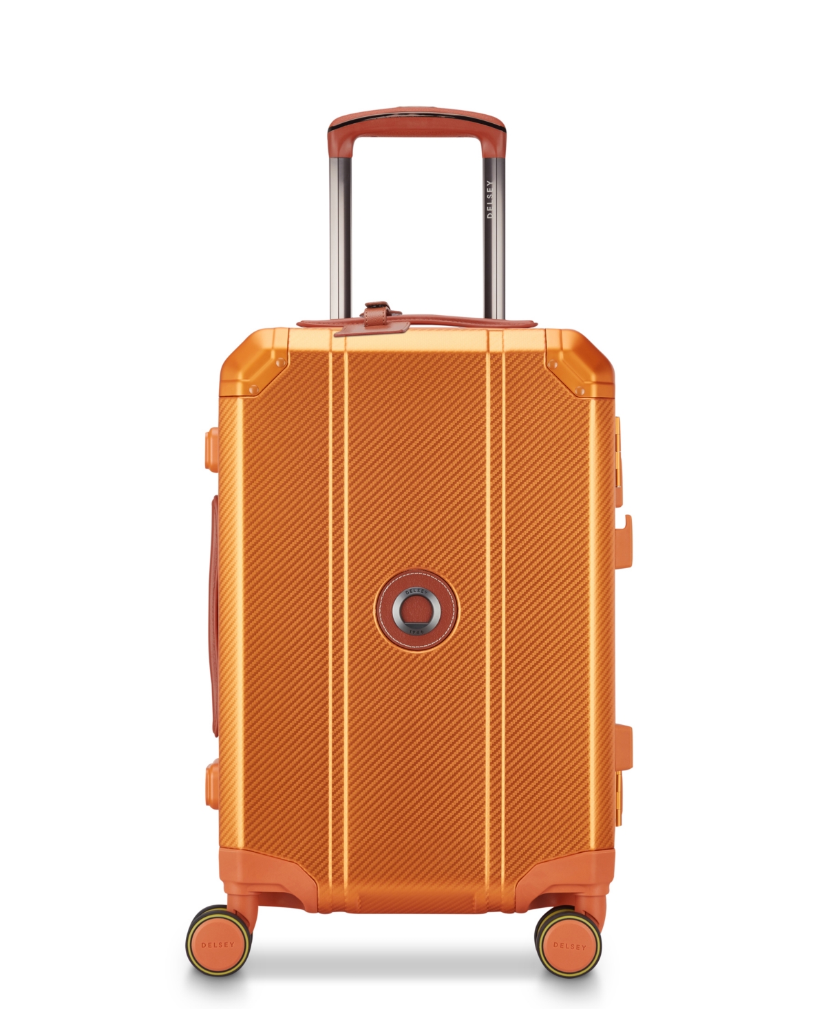 Click here for Delsey Paris AluR Carry-On Spinner - Orange prices