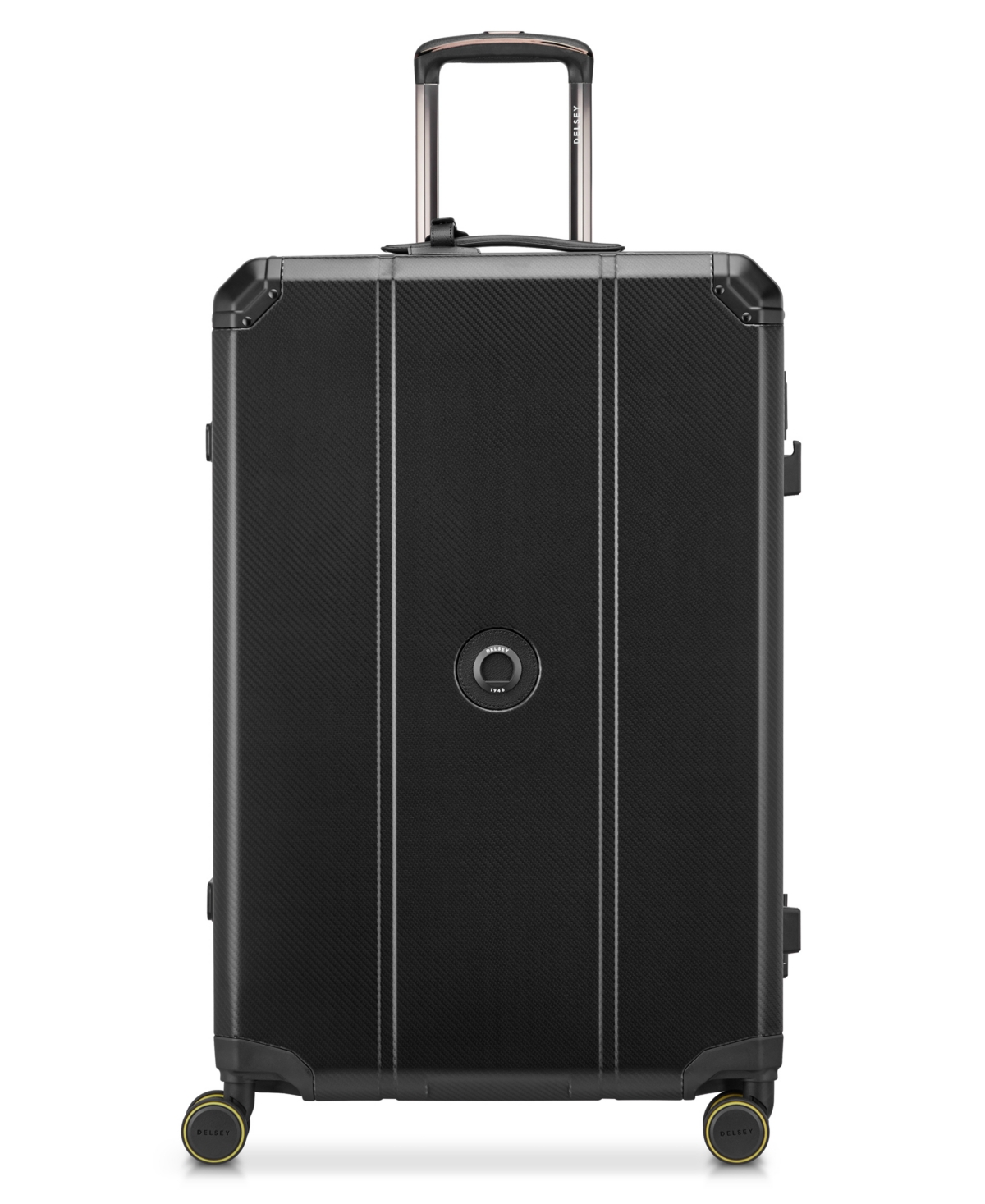 Click here for Delsey Paris AluR Large Check-In Spinner - Black prices